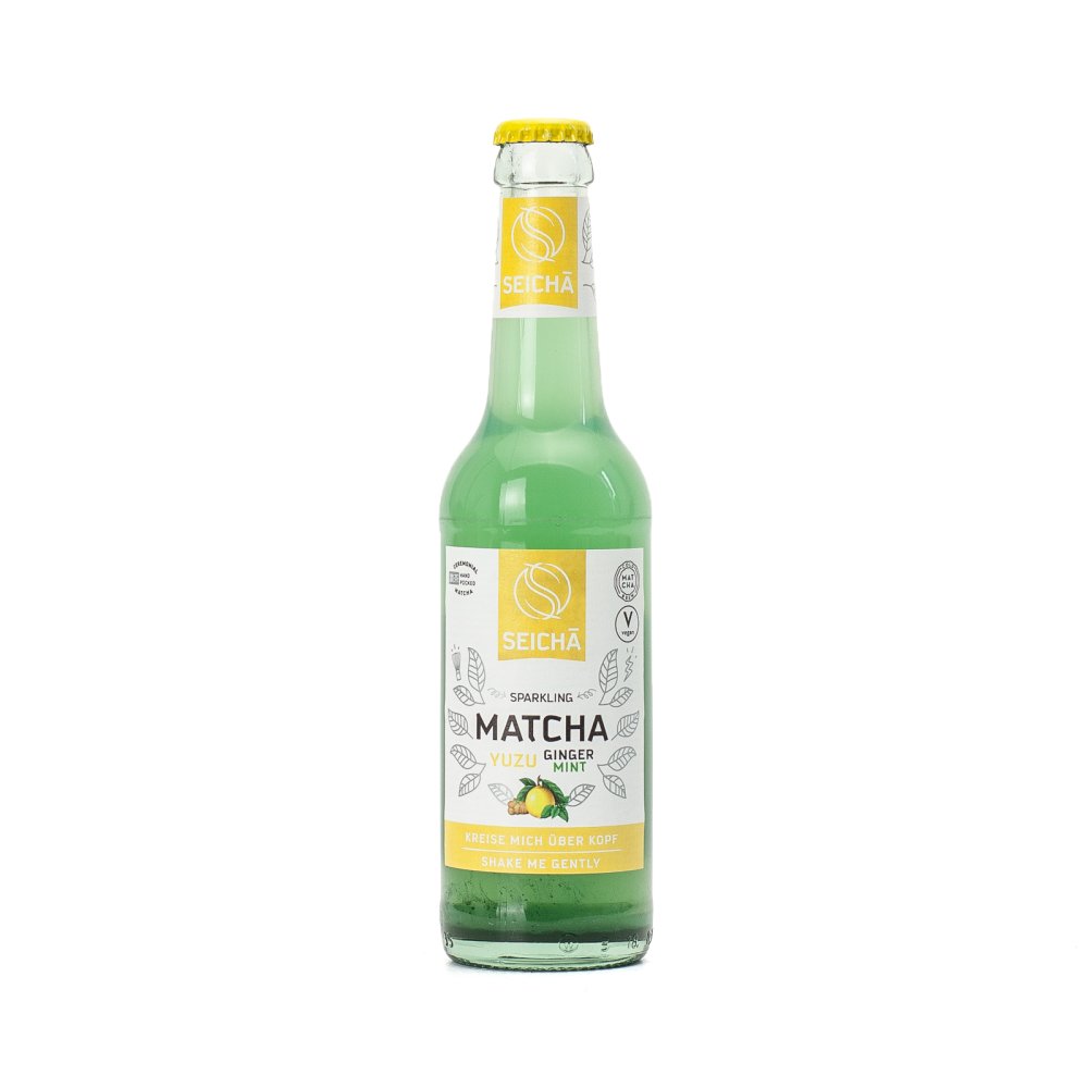 Seichā Matcha Yuzu Máta Zázvor 0,33 l