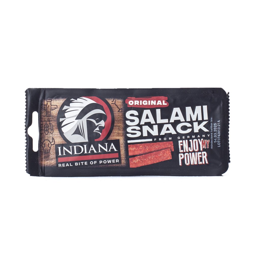 Indiana Jerky Salami Snack Original 18 g